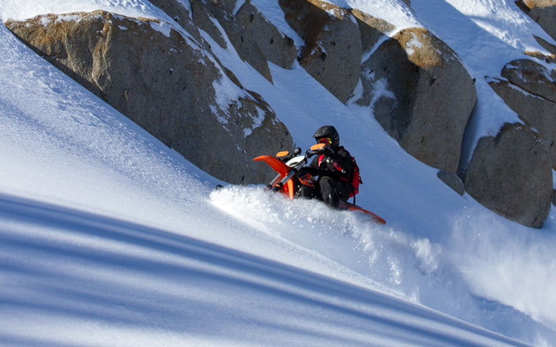 Zero Boundaries | MOTOTRAX - Snow Bike Conversion Systems - MotoTrax