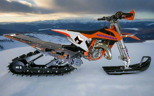 Full Dirt Bike to Snow Bike Conversion Systems | MOTOTRAX - MotoTrax